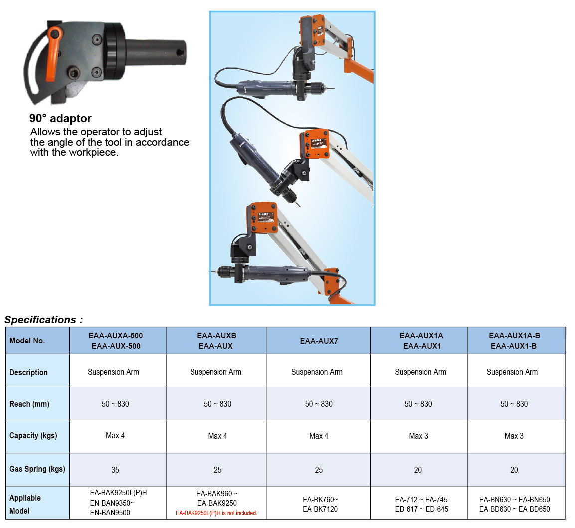 Linear Torque Reaction Arm